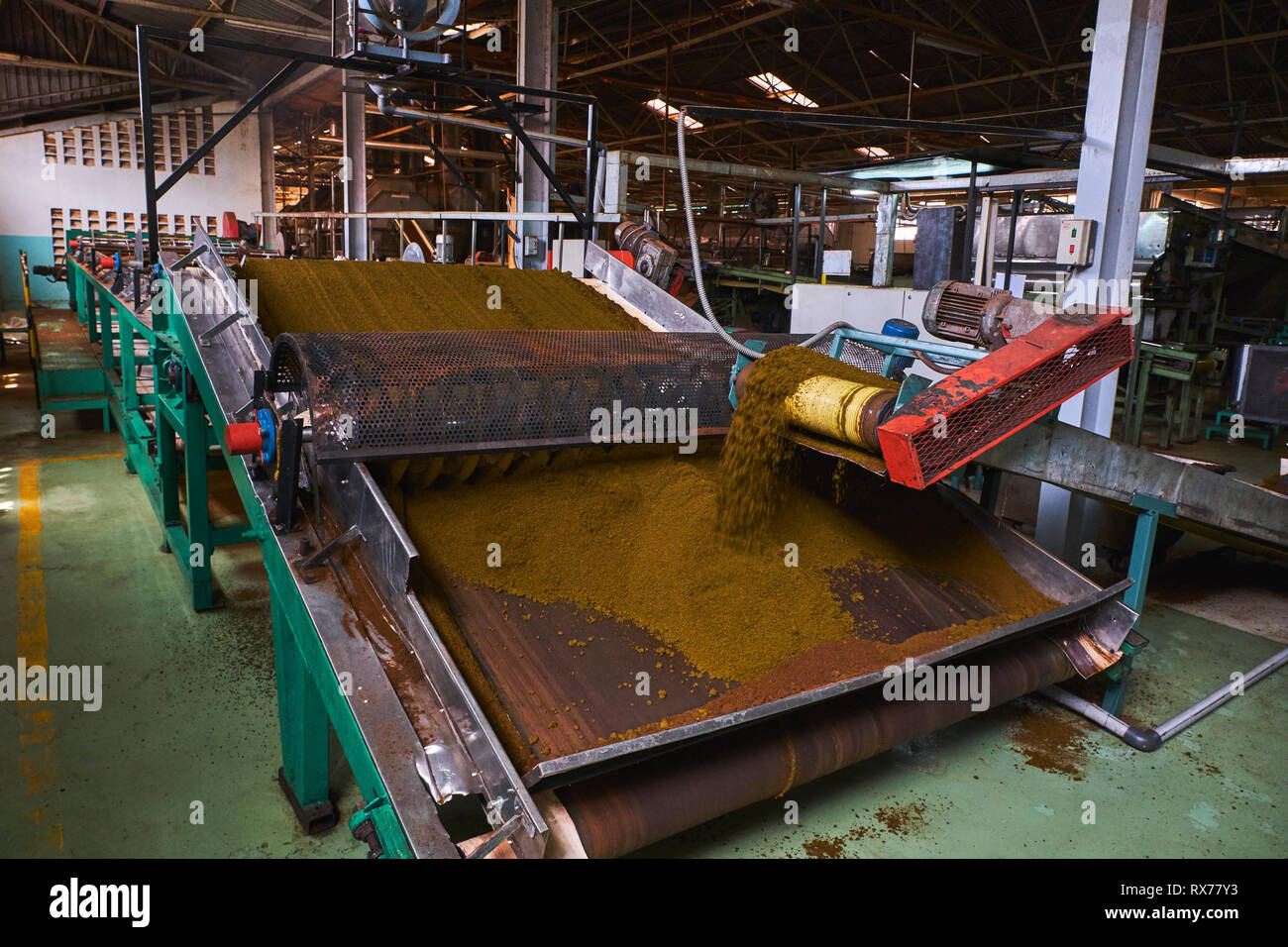 Kenya, Kericho county, Kericho, Momul tea factory of Kenya Tea ...