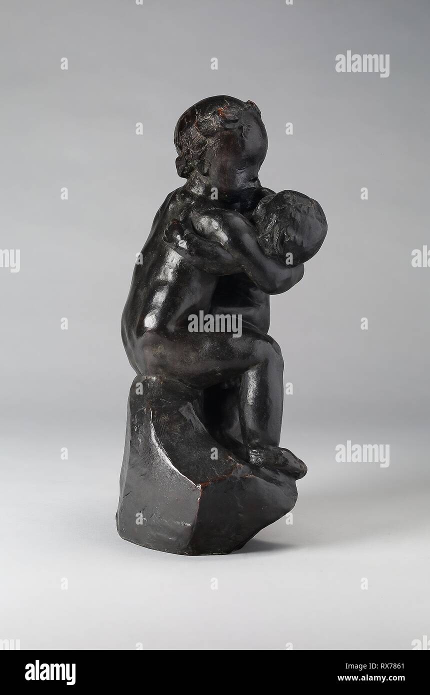 Children Embracing (Enfants s'embrassant). Auguste Rodin; French, 1840-1917. Date: 1885-1895 ...