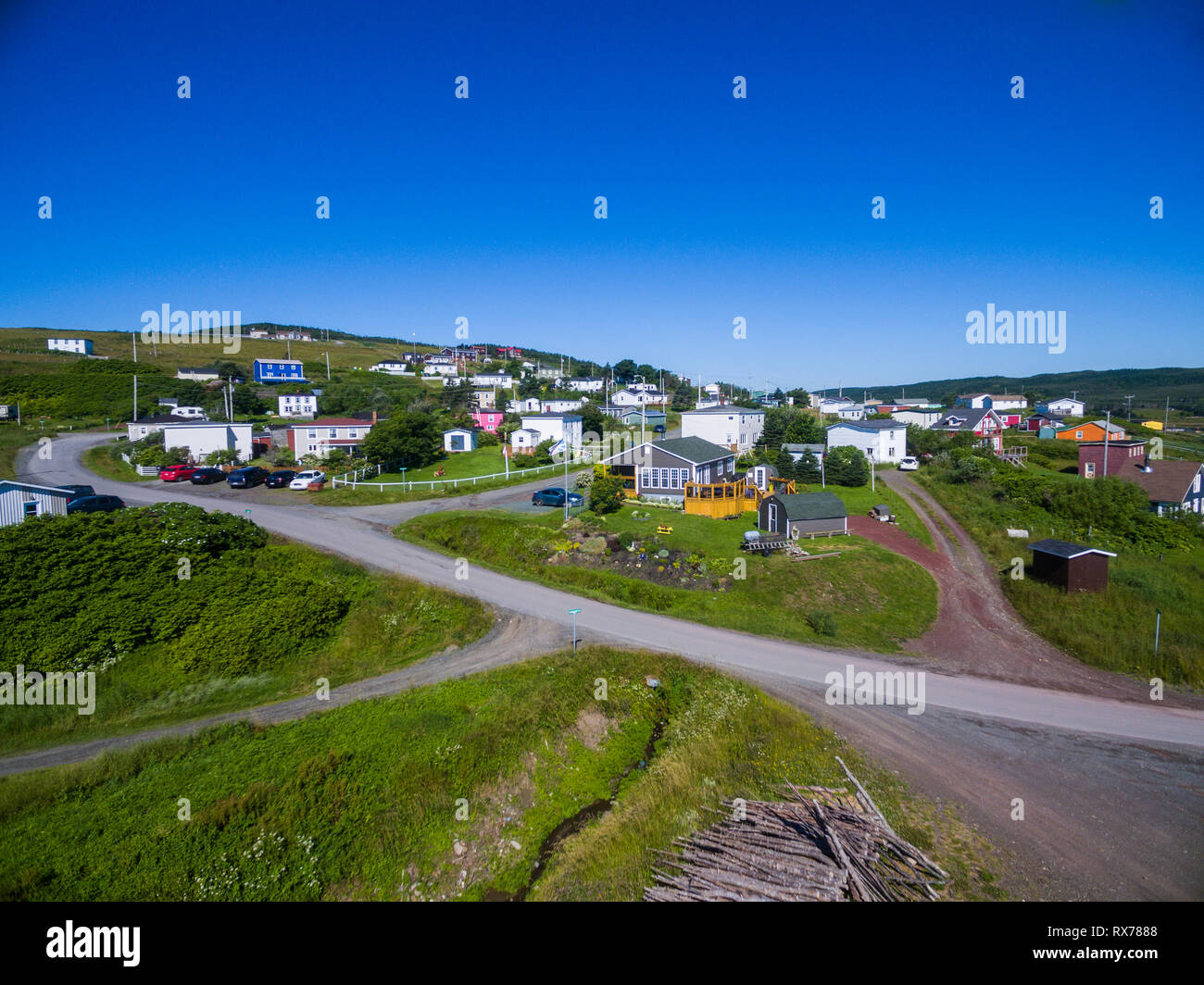 Newfoundland, canada aerial hi-res stock photography and images - Alamy