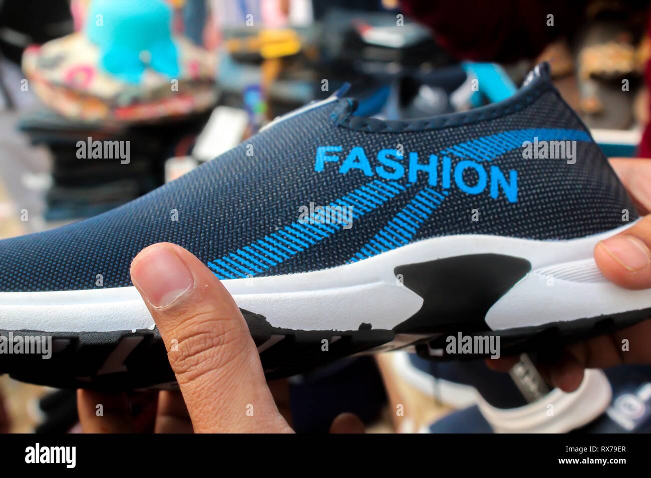 Single shoe for sample hi-res stock photography and images - Alamy