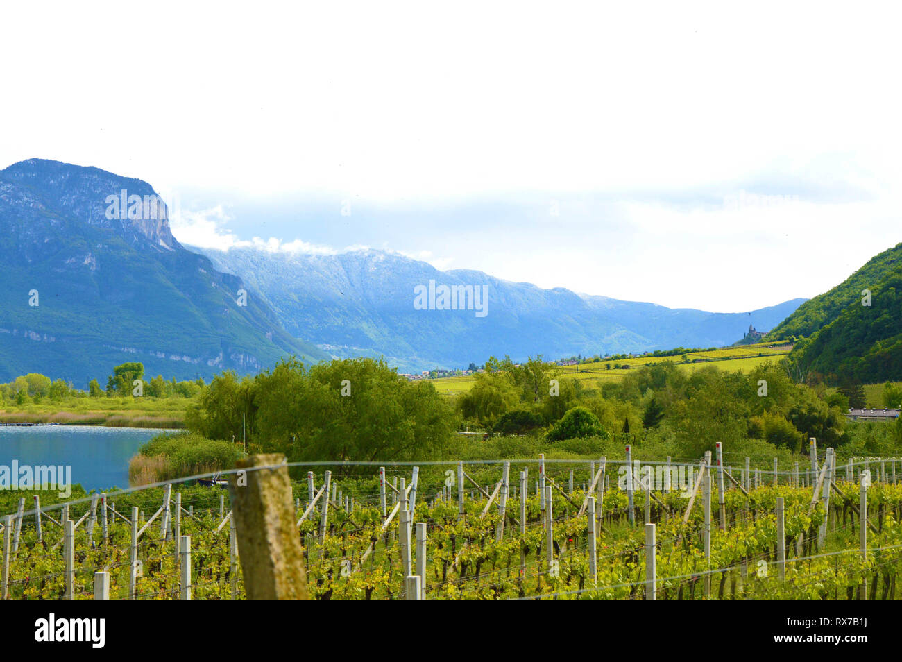 Lago di caldaro hi-res stock photography and images - Alamy