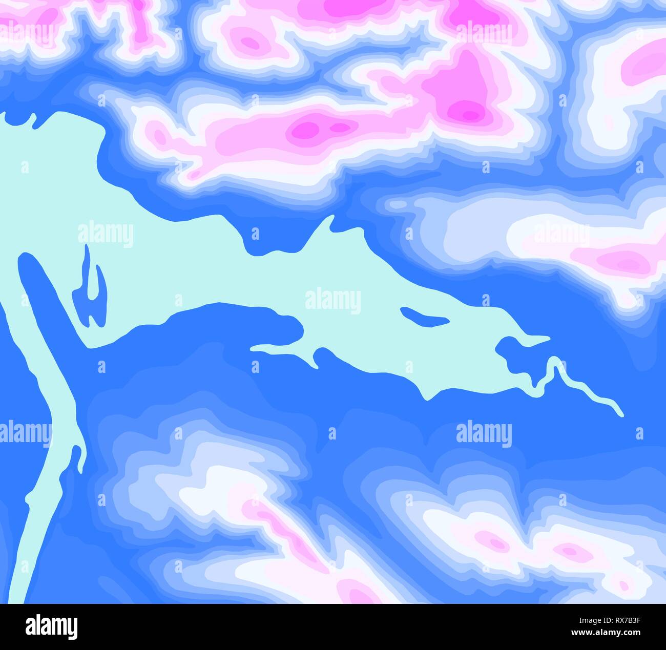 Geographic topographic map grid hi-res stock photography and images - Alamy