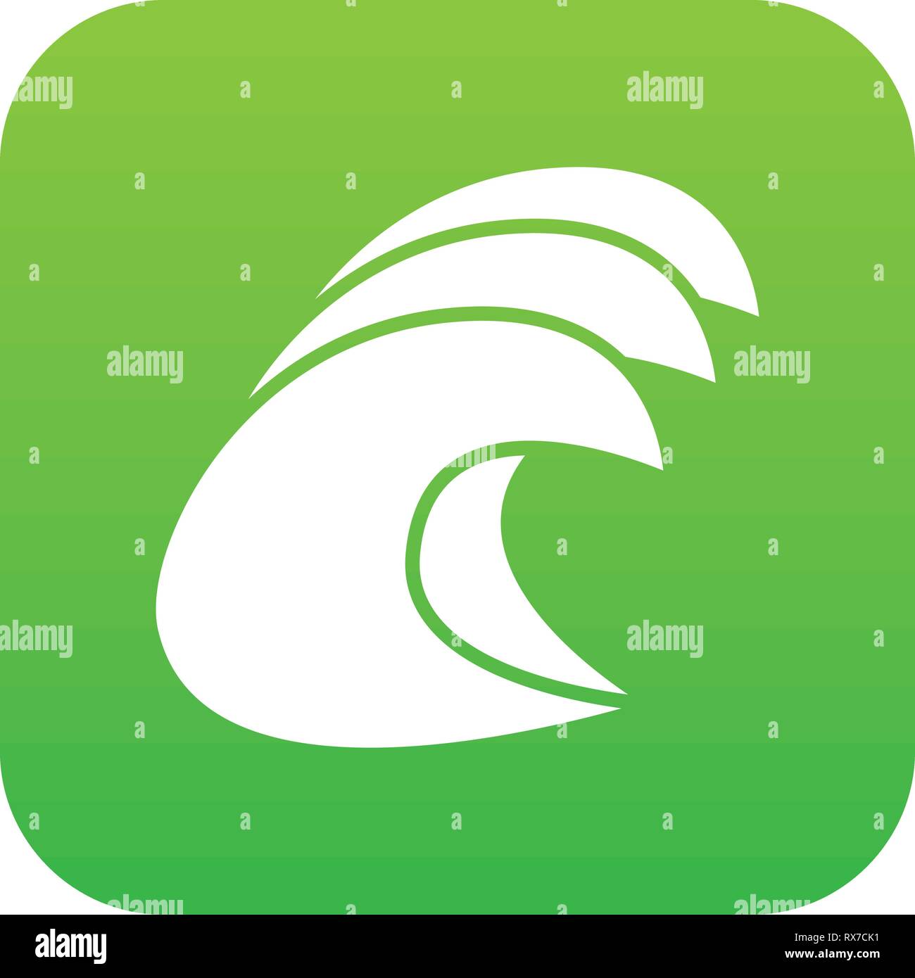 Storm high waves in Stock Vector Images - Alamy