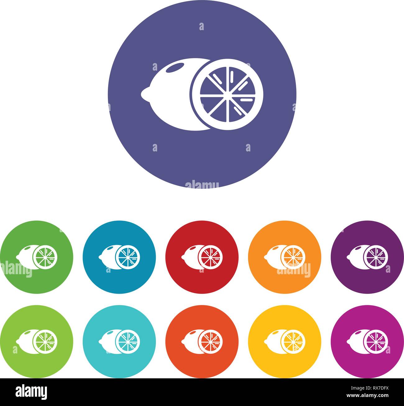 Color limón Stock Vector Images - Alamy