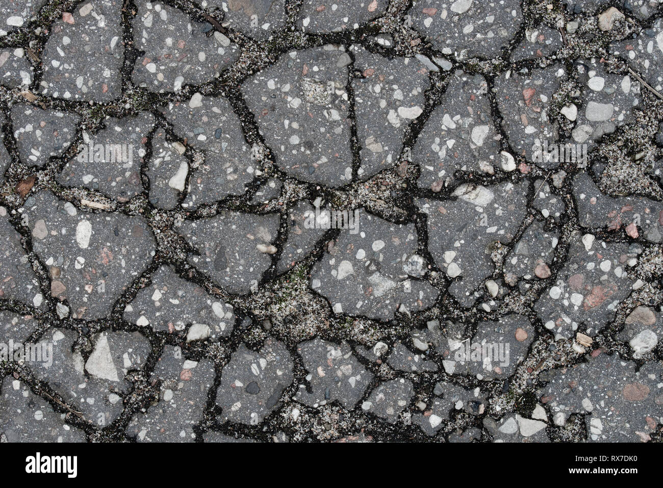 Cracked asphalt texture hi-res stock photography and images - Alamy