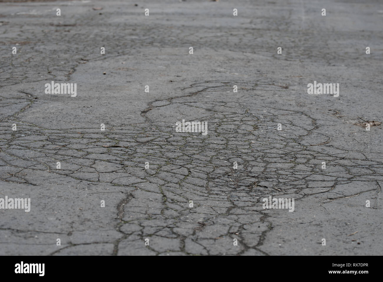 Destroyed asphalt pavement road hi-res stock photography and images - Alamy