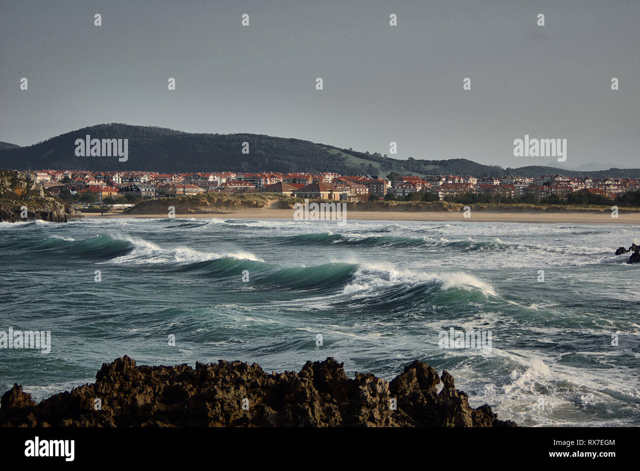 summer and blue sea Stock Photo - Alamy