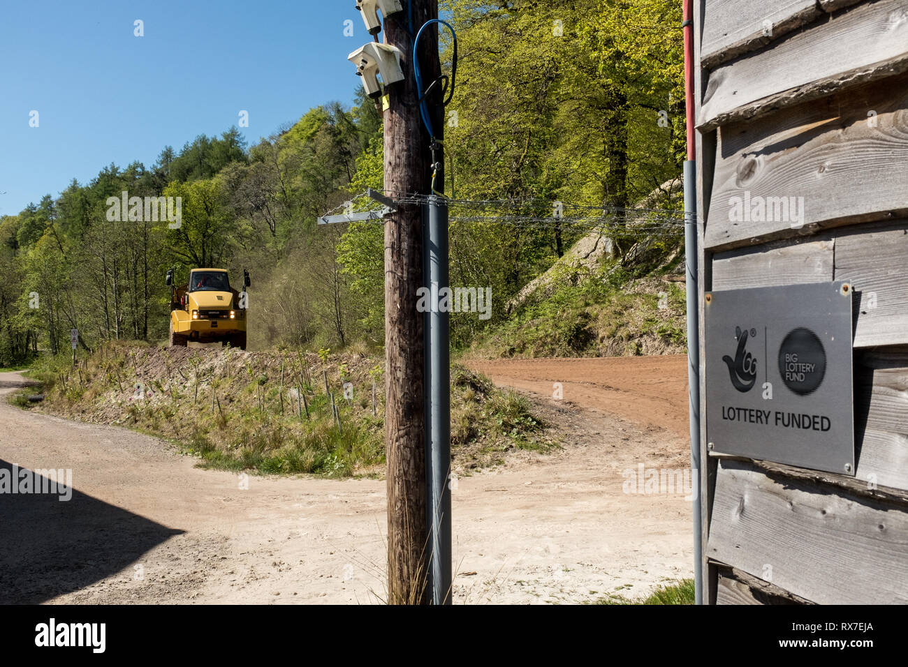Lochaline sand quartz mine hi-res stock photography and images - Alamy