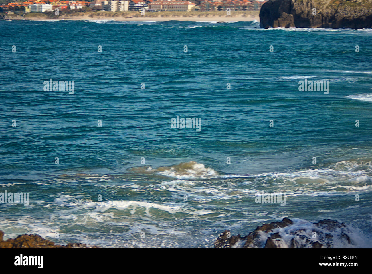 summer and blue sea Stock Photo - Alamy