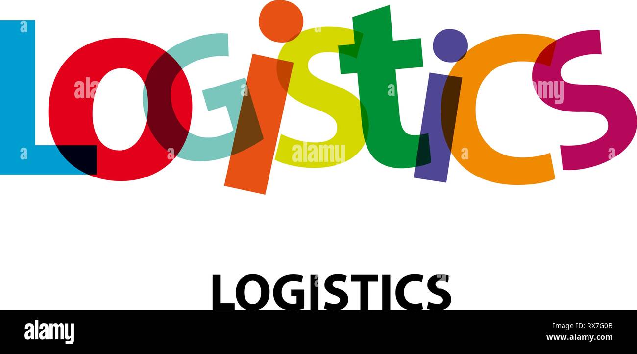 Logistics word Stock Vector Images - Alamy