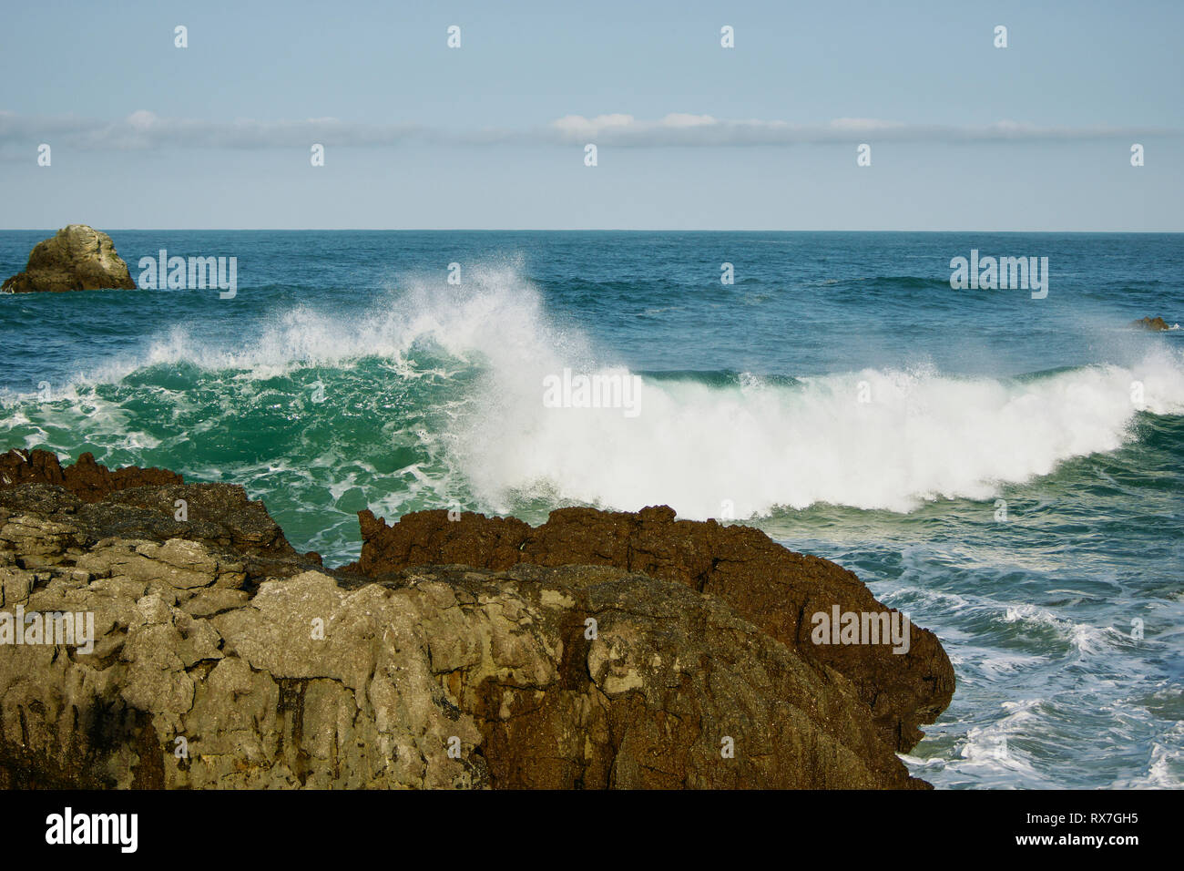 summer and blue sea Stock Photo - Alamy