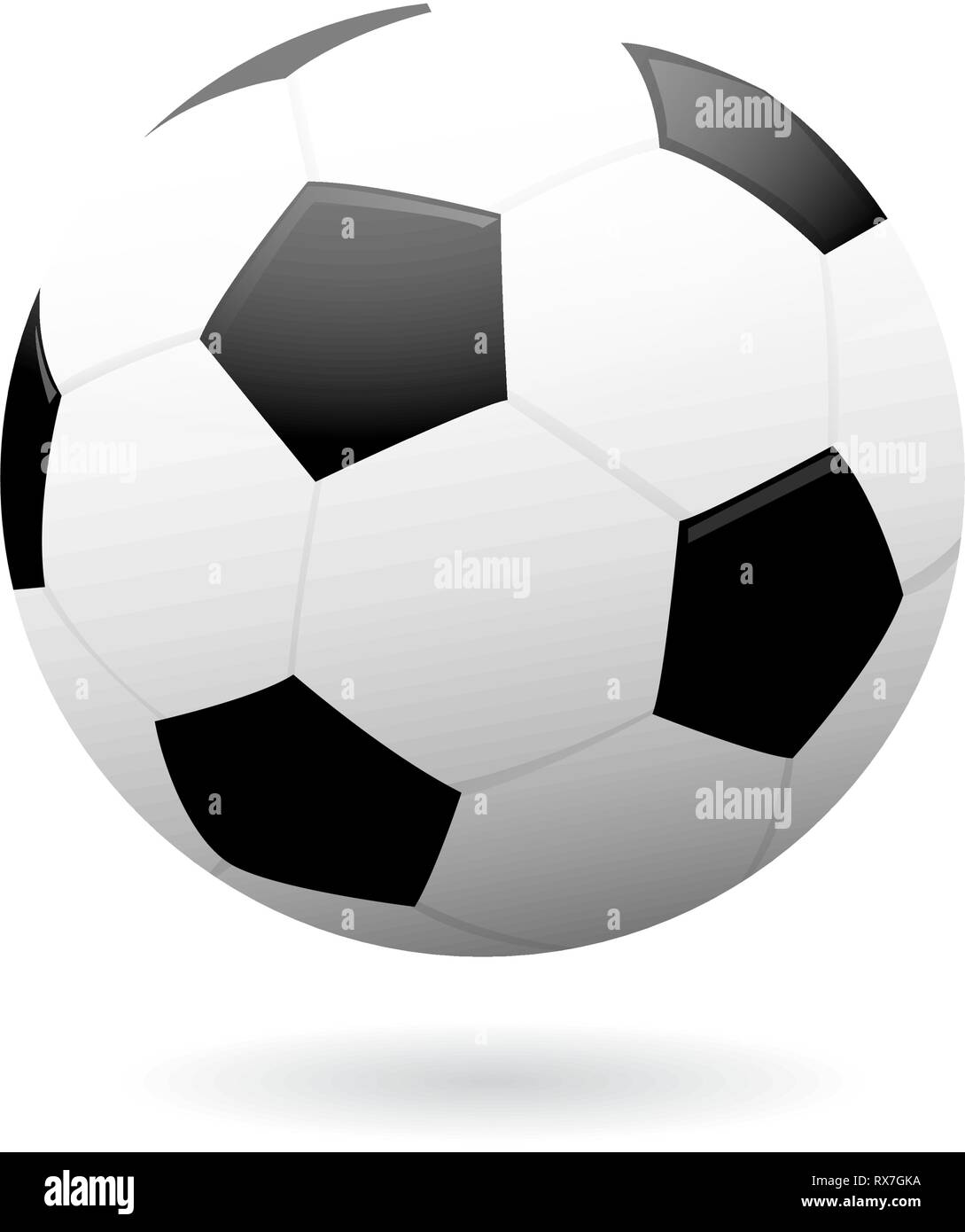Soccer ball vector design template Stock Vector Image & Art - Alamy