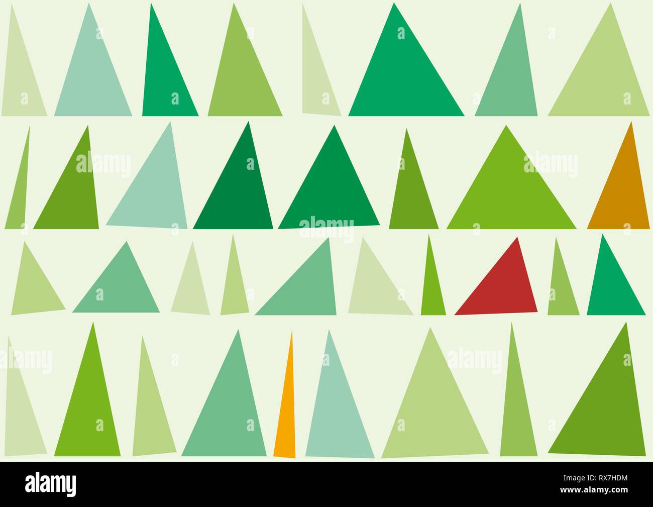 Triangles in nature Stock Vector Images - Alamy