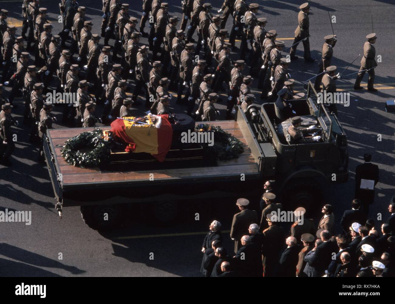 Francisco franco funeral hi-res stock photography and images - Alamy