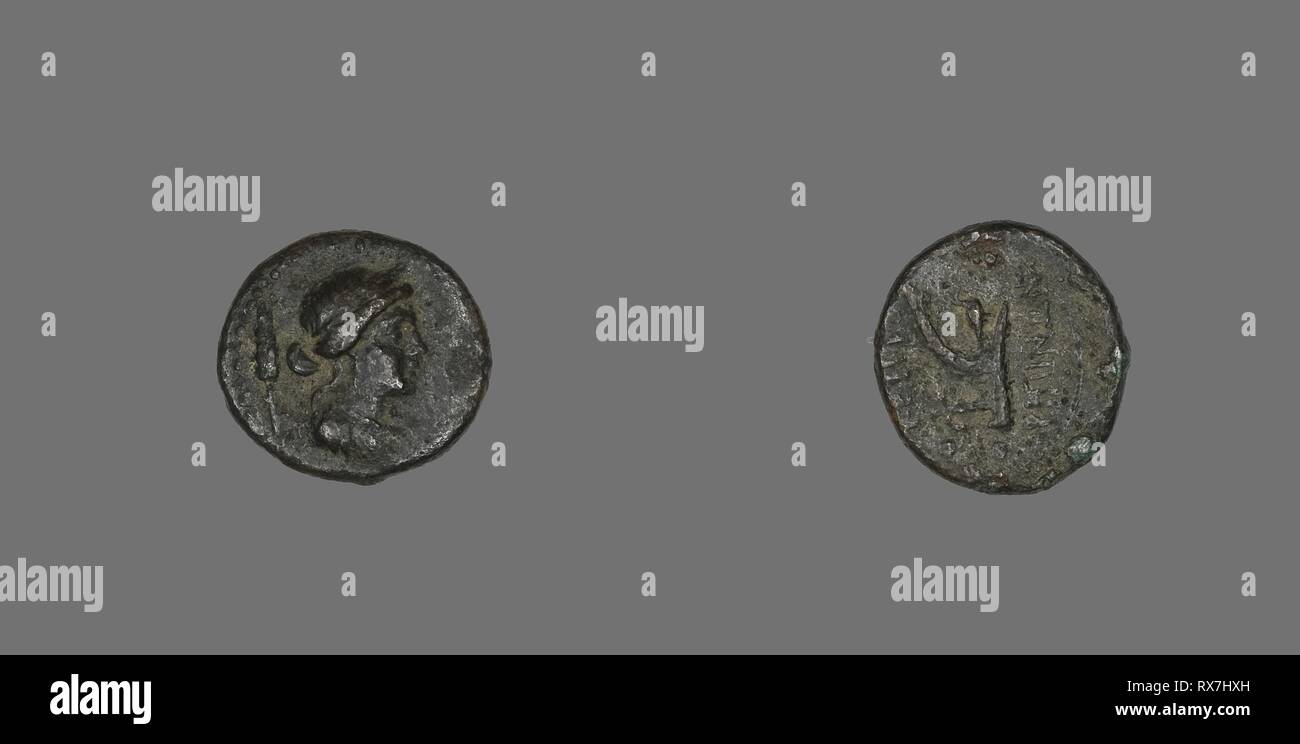 Hexas (Coin) Depicting the Goddess Demeter. Greek. Date: 241 BC-1 BC ...