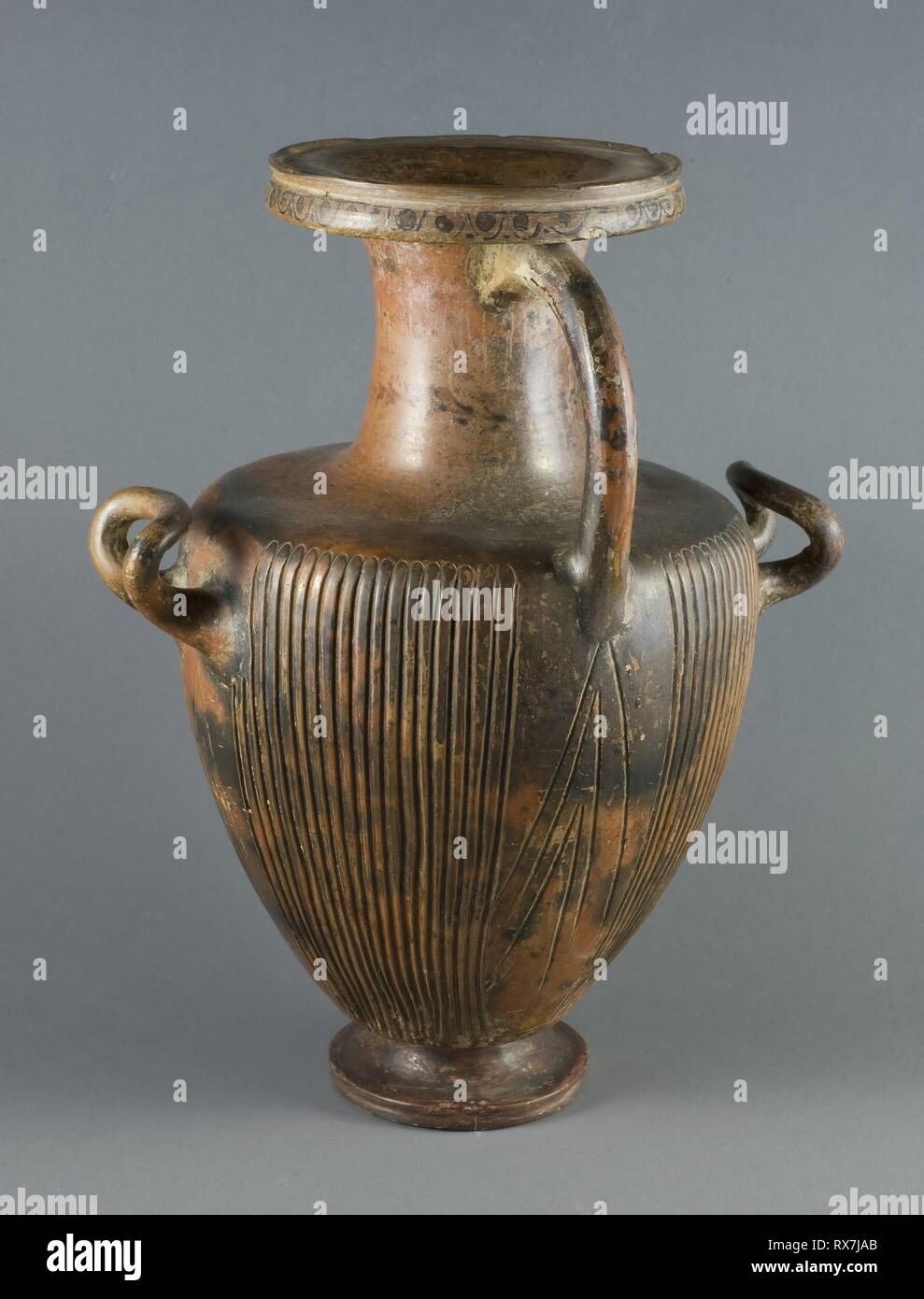 Hydria (Water Jar). Greek; Campania (?), Italy. Date: 400 BC-350 BC ...