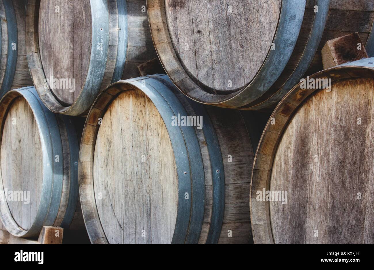 Traditional Wooden Barrels High Resolution Stock Photography and Images ...