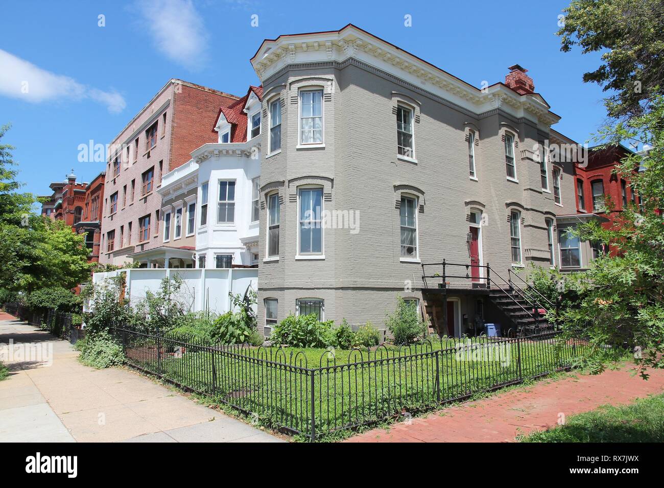 Capitol Hill in Washington DC, capital city of the United States ...