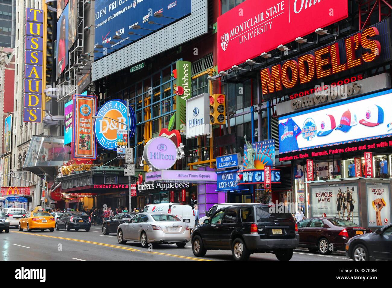 Madame tussauds times square hi-res stock photography and images - Alamy