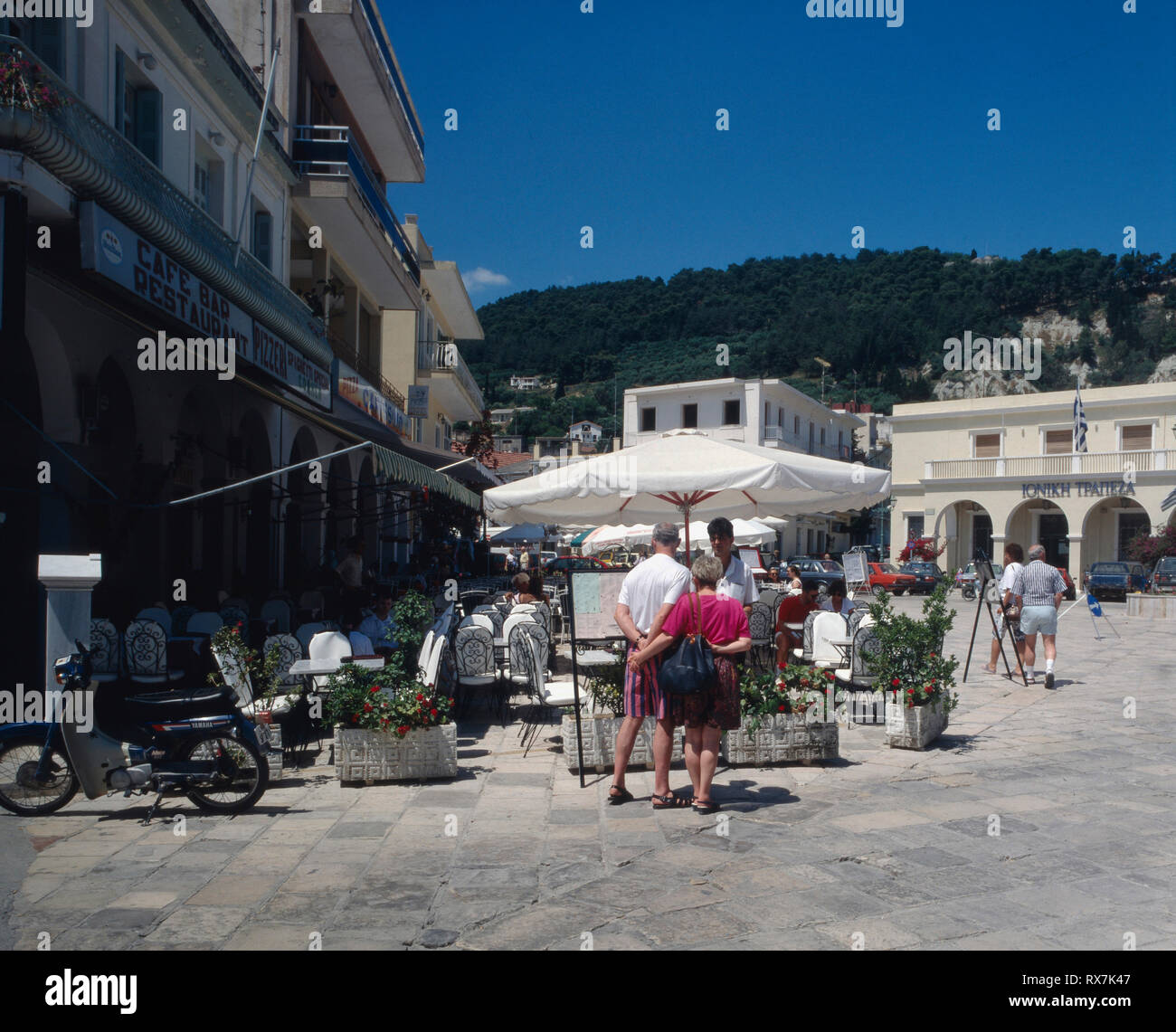 Greece holiday 1980s hi-res stock photography and images - Alamy
