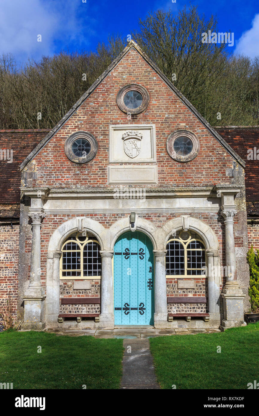 milton Abbas, picturesque village, dorset, england, uk Stock Photo - Alamy