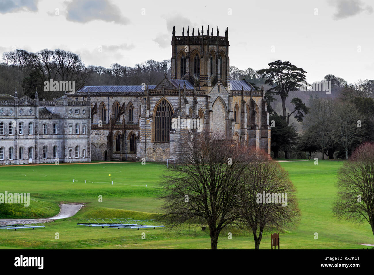 milton abbey, dorset, england, uk Stock Photo - Alamy