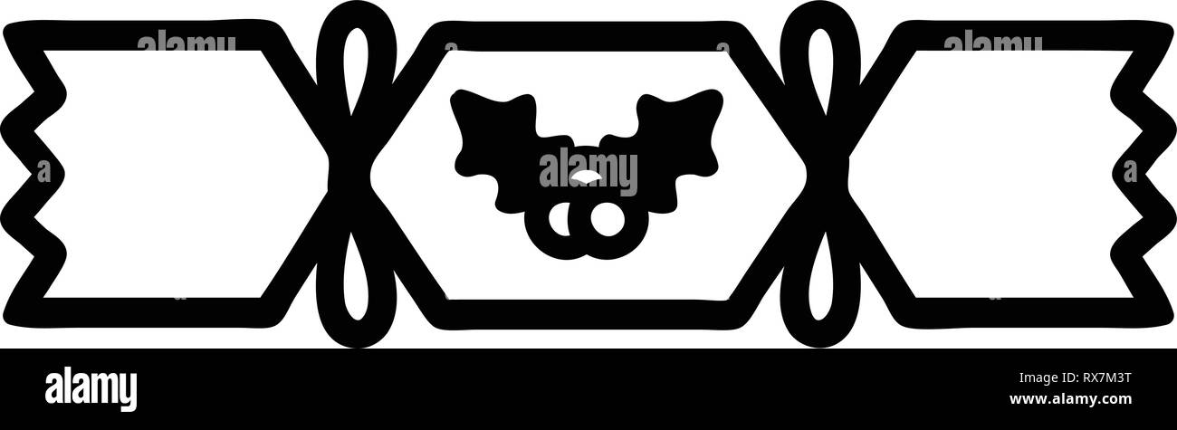 christmas cracker icon symbol Stock Vector Image & Art - Alamy