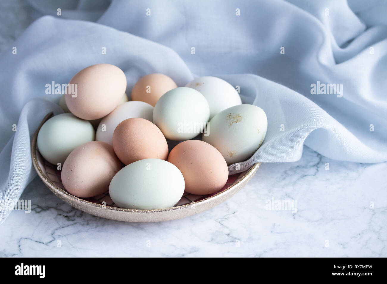 Multy colored eggs hi-res stock photography and images - Alamy
