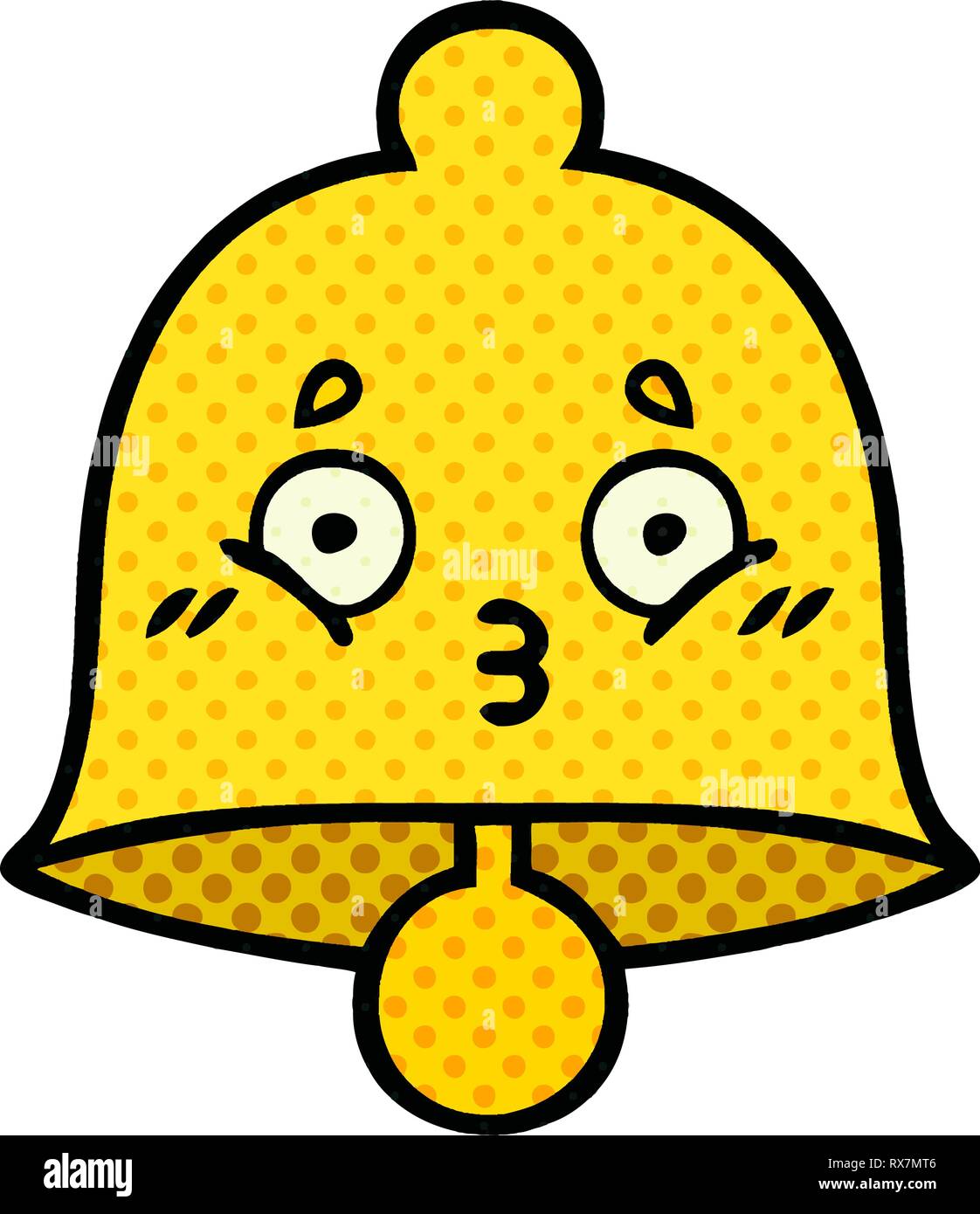 comic book style cartoon of a bell Stock Vector Image & Art - Alamy
