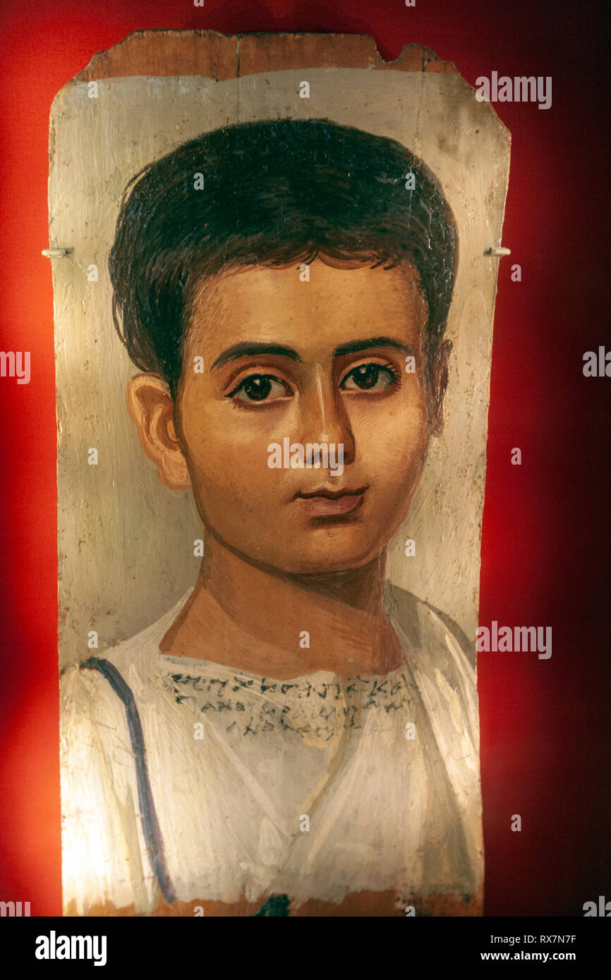 Portrait of the Boy Eutyches, From Egypt, The Metropolitan Museum of ...