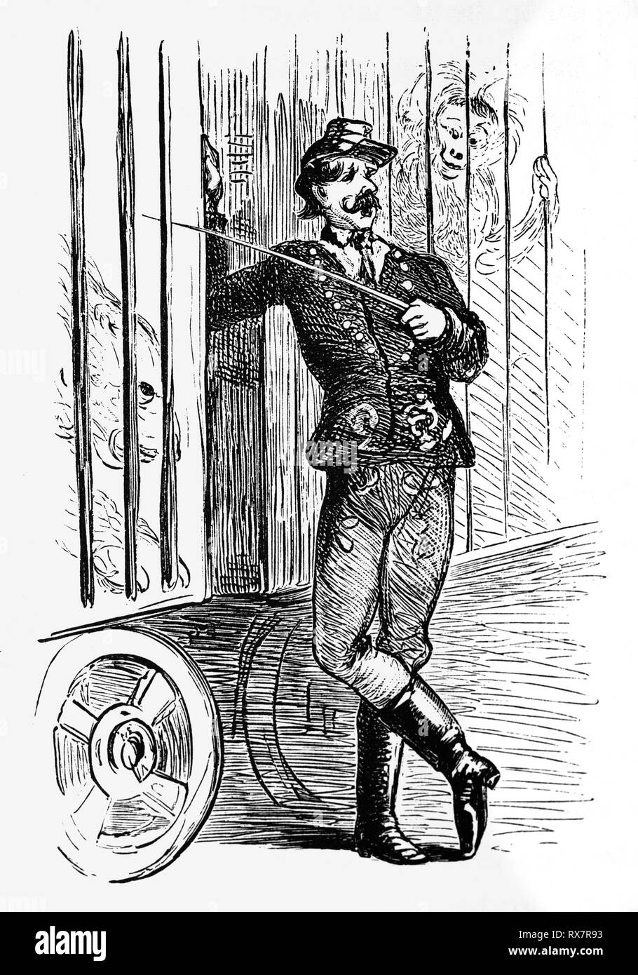 Circus Ringmaster Drawing