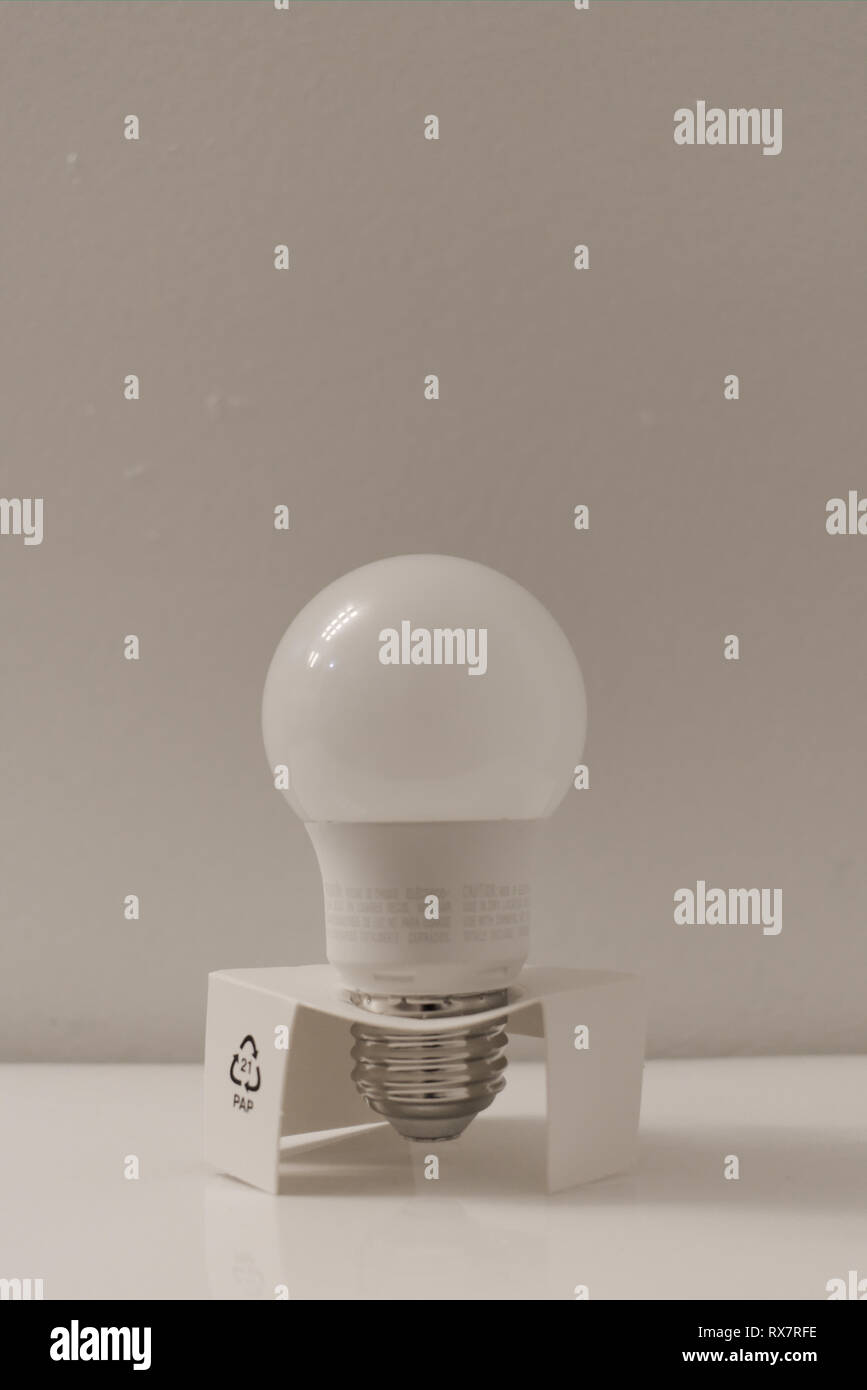 Light saving bulb Stock Photo - Alamy