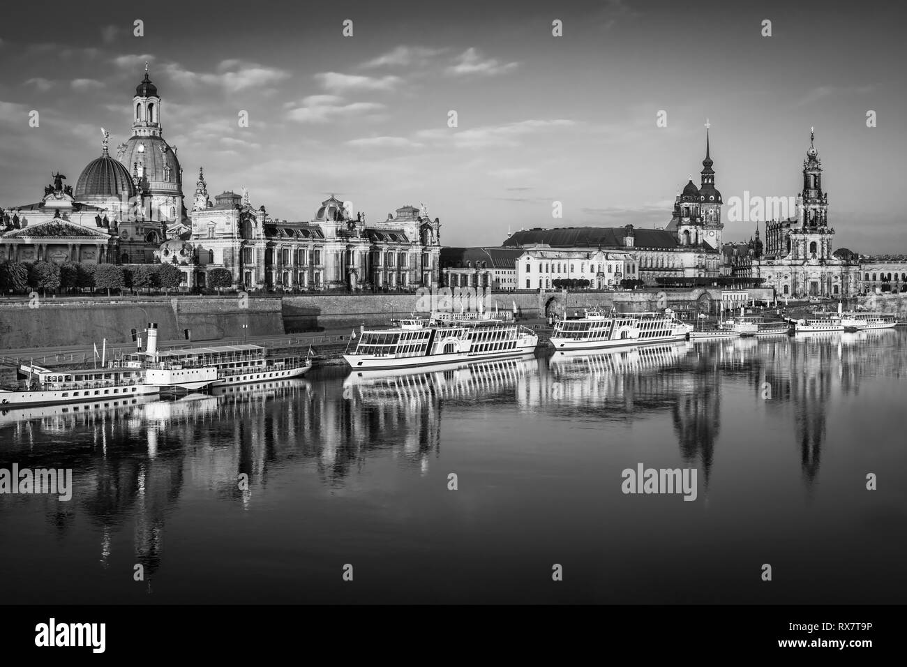dresden, background, water, travel, city, building, architecture ...