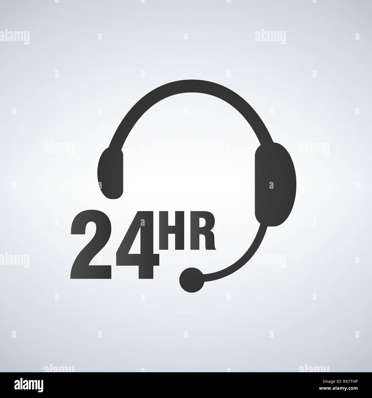 24 hrs service sign hi-res stock photography and images - Alamy