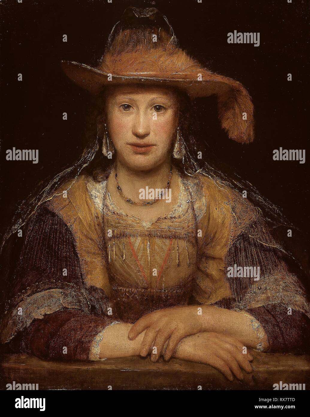 Portrait of a Young Woman. Aert de Gelder; Dutch, 1645-1727. Date: 1685 ...