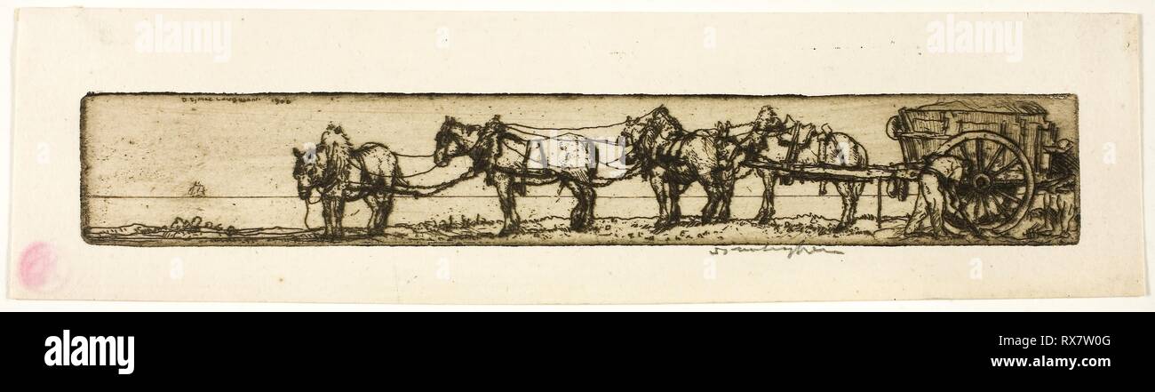 Draught Horses. Donald Shaw MacLaughlan; American, born Canada, 1876 ...
