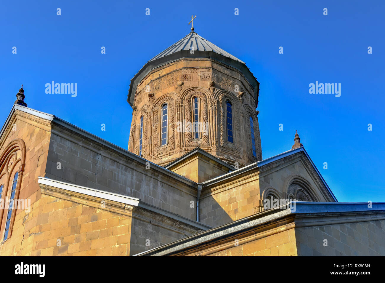 Samtavro Transfiguration Orthodox Church in the old city of Mtskhta ...
