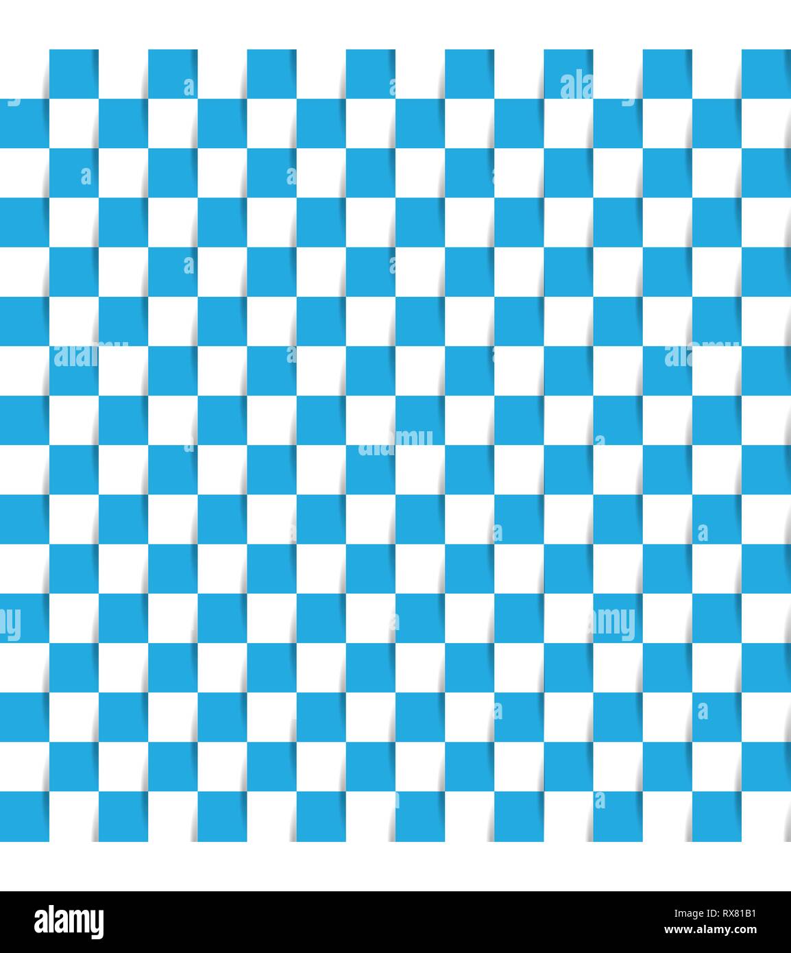 White and blue color in checker or wicker pattern background Stock ...