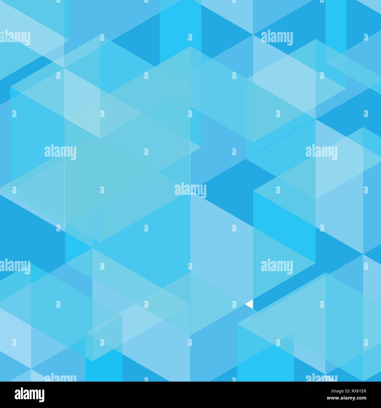 Abstract blue color geometric shape background Stock Vector Image & Art ...
