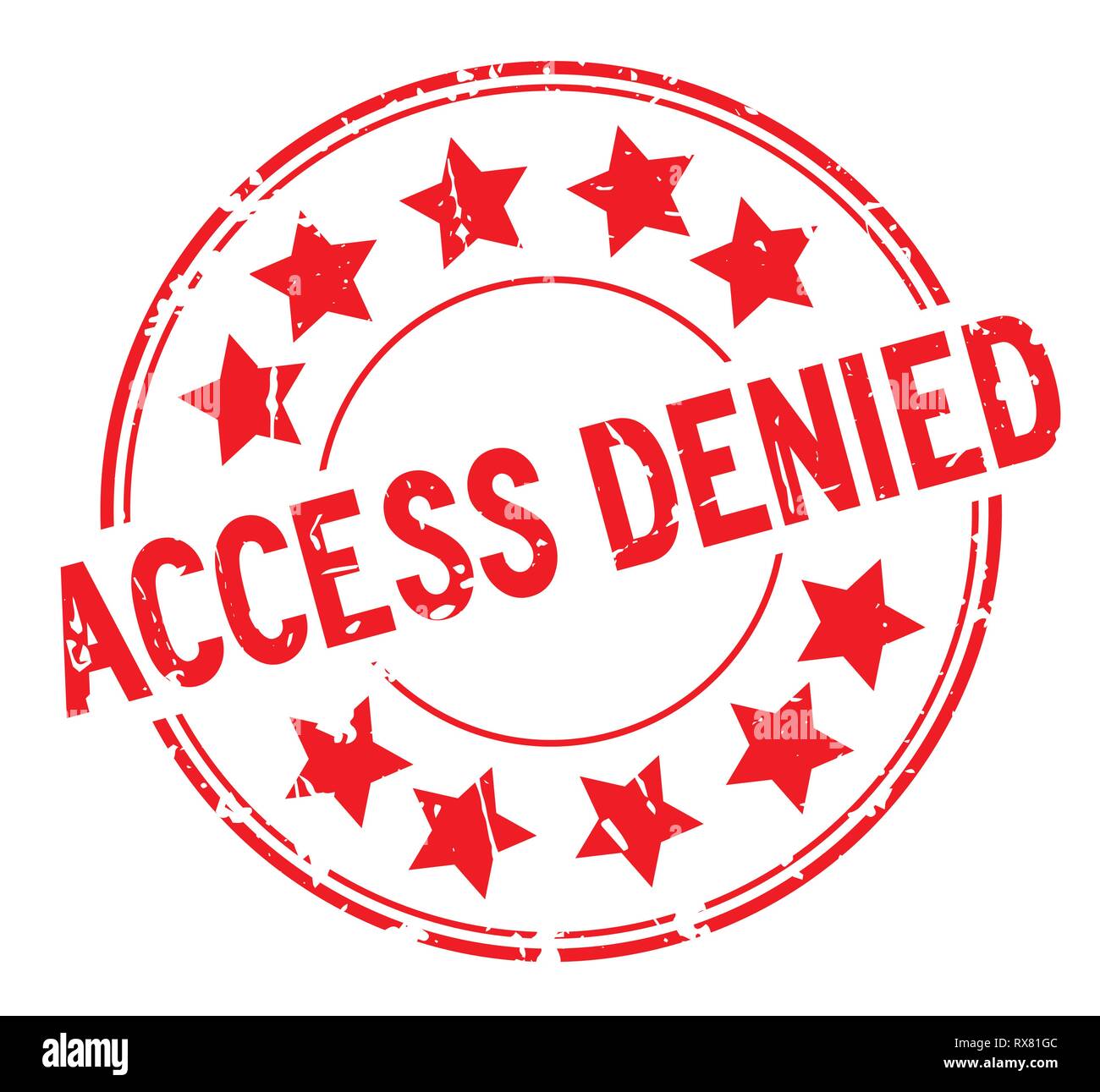 Access denied hacker Stock Vector Images - Alamy