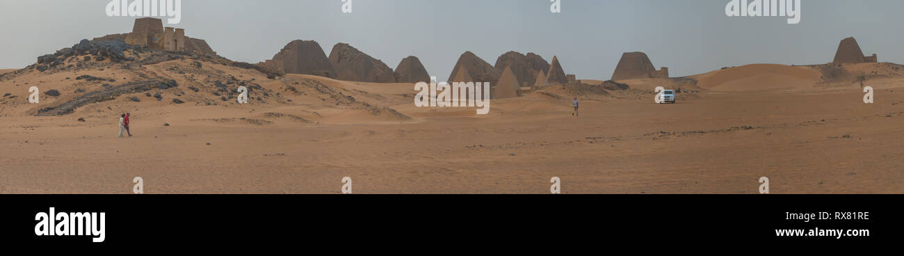 Meroe pyramids hi-res stock photography and images - Alamy