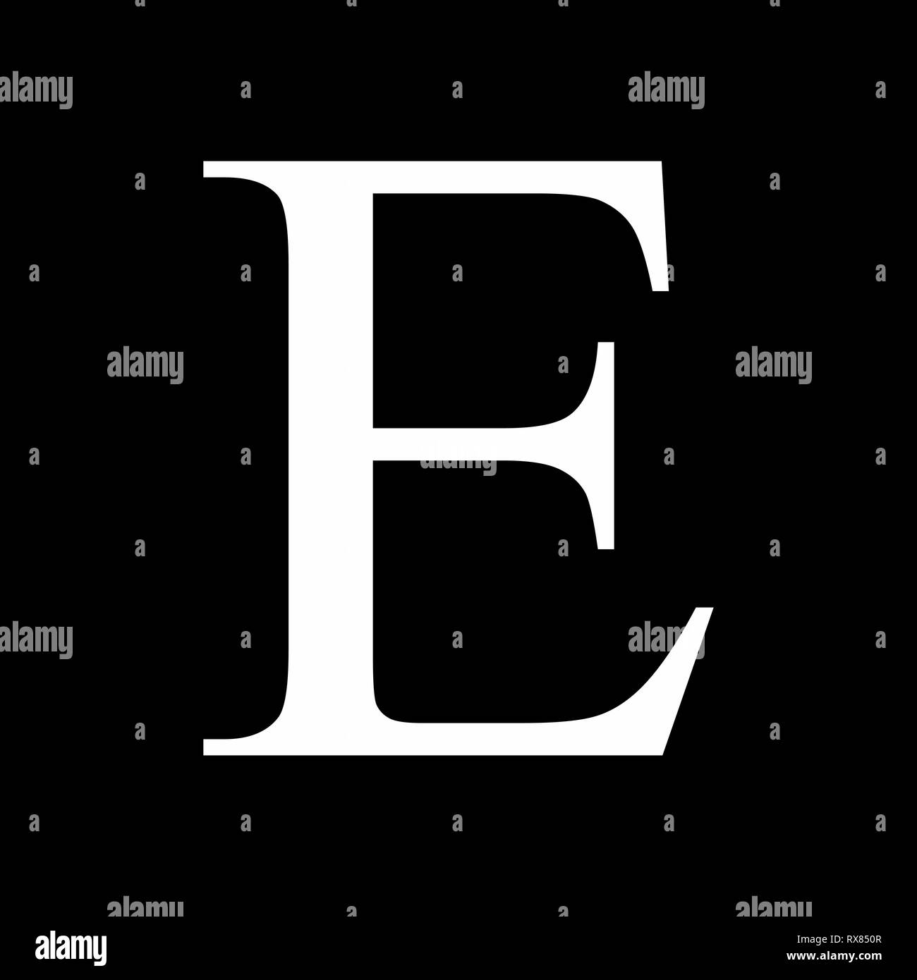 Greek letter epsilon hi-res stock photography and images - Alamy