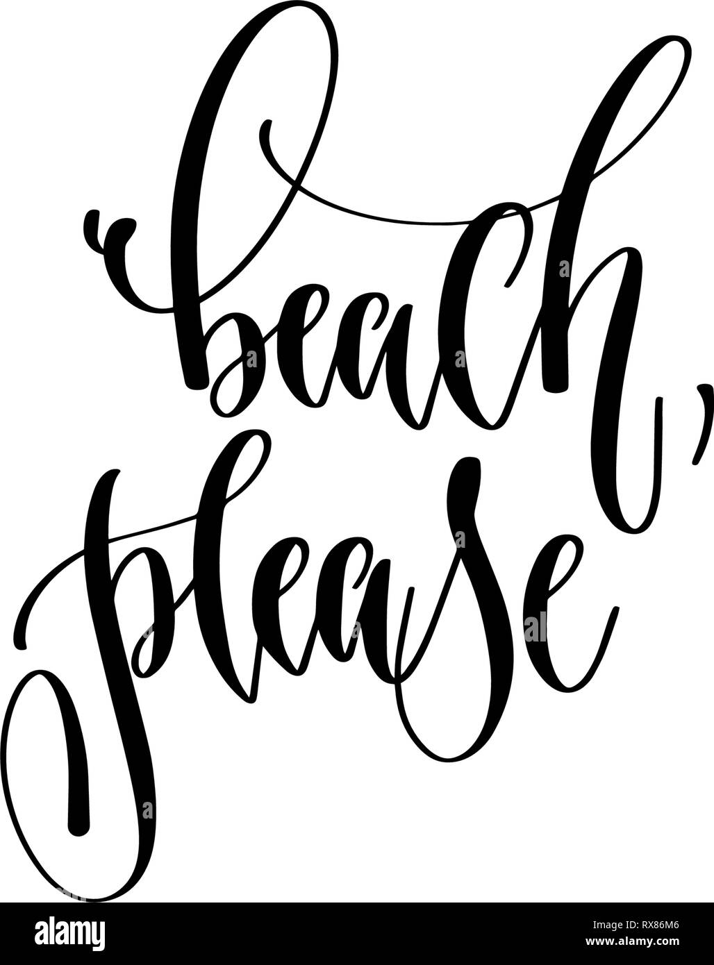 Beach quotes Black and White Stock Photos & Images - Alamy