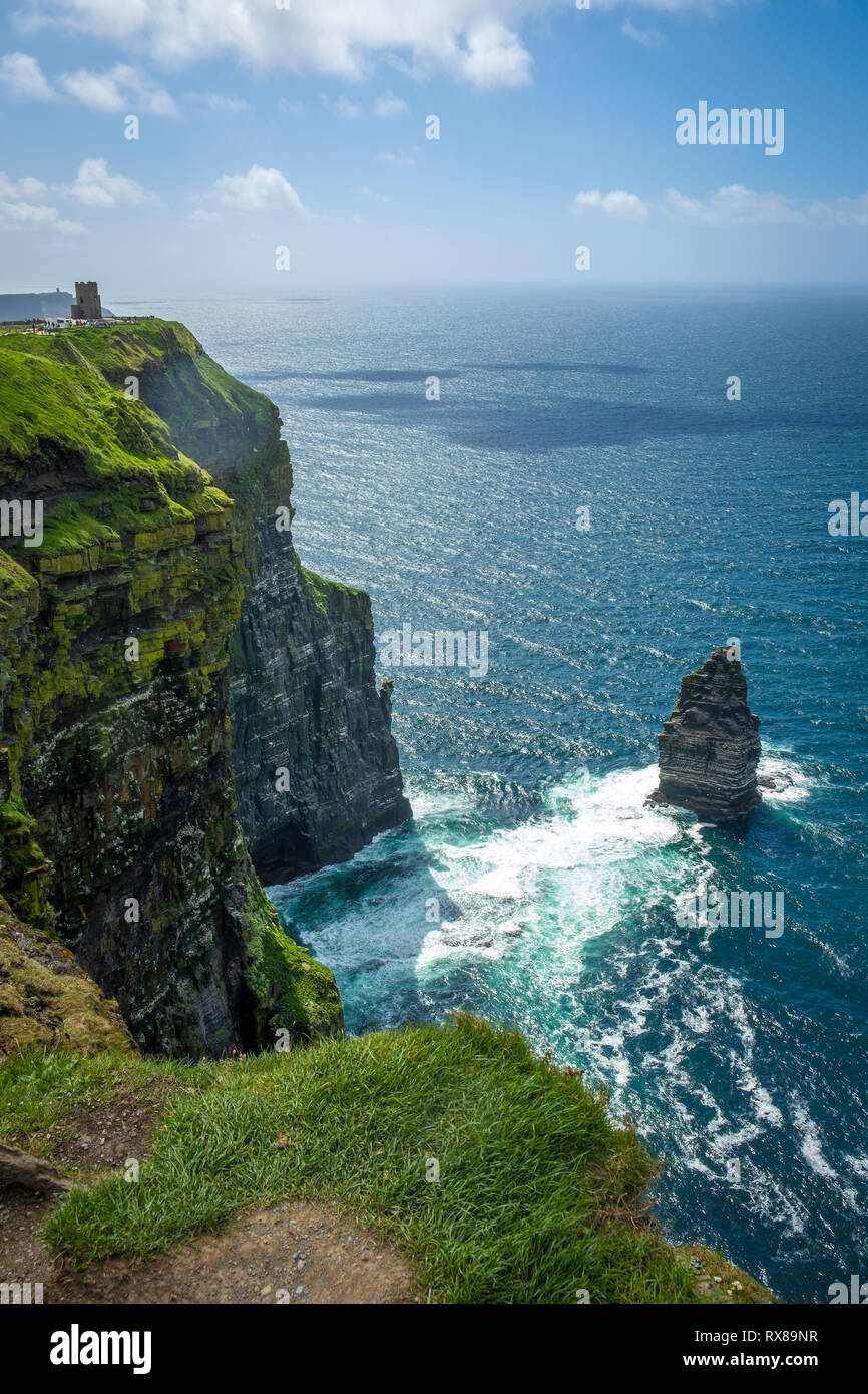 Cliffs of Moher, Co Clare Stock Photo - Alamy
