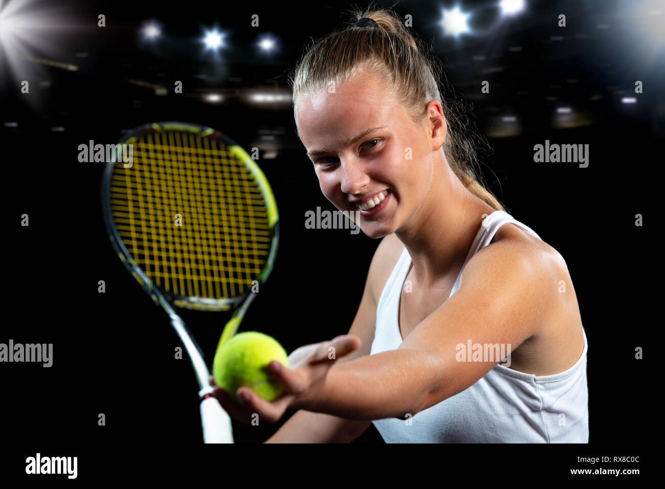 Racquet skills hi-res stock photography and images - Alamy