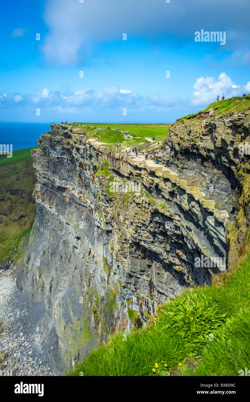 Cliffs of Moher, Co Clare Stock Photo - Alamy