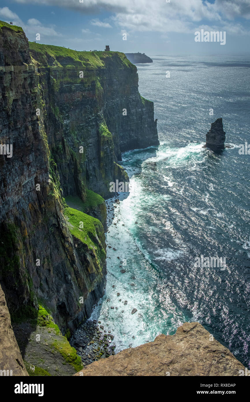 Cliffs of Moher, Co Clare Stock Photo - Alamy
