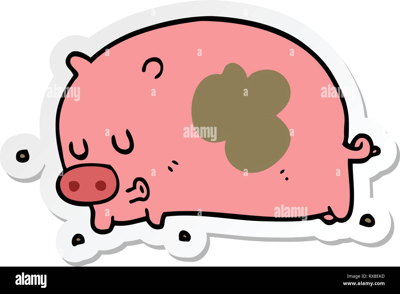 Pig stick Stock Vector Images - Alamy
