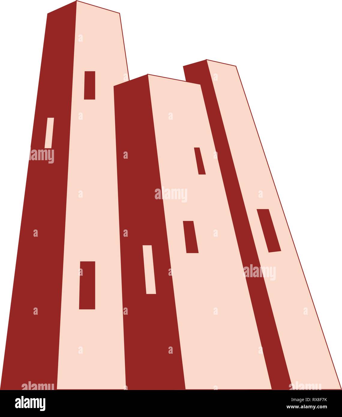 Towers architecture Stock Vector Images - Alamy