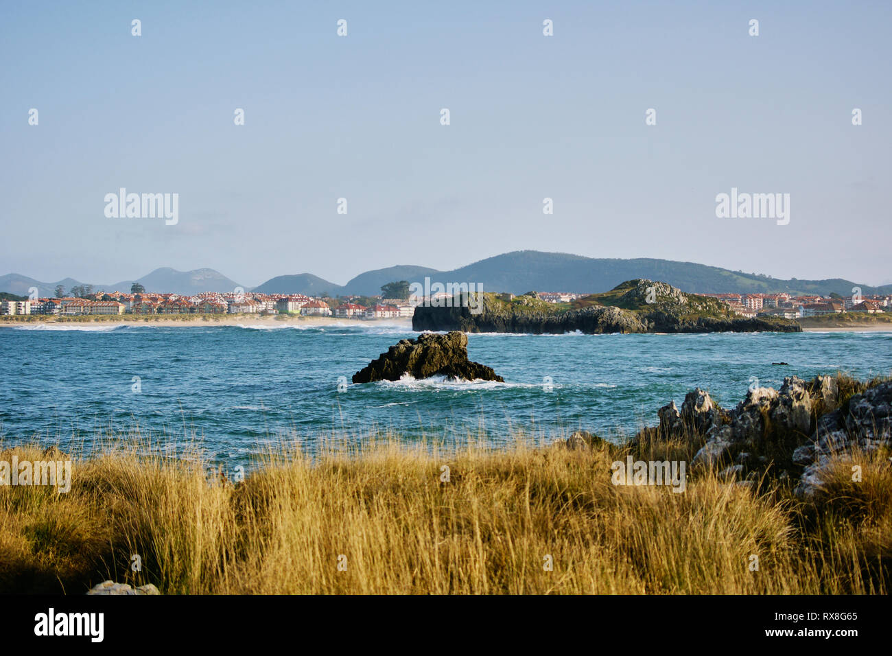 summer and blue sea Stock Photo - Alamy